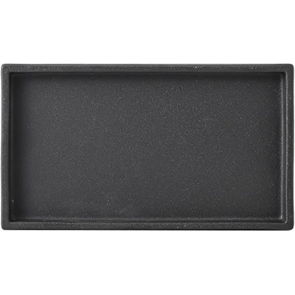 バリエーションコード : 2BUY15X6I1「上質な陶磁器製トレイ」 マットなブラック陶磁器を高温で焼き上げた重厚感のあるマルチトレイ。安価なプラスチック製品とは一線を画す質感で、洗面所・玄関・デスクをホテルライクな空間に格上げ。インテリ...