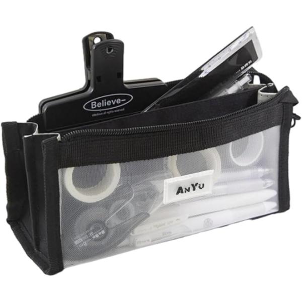 バリエーションコード : 2BUYDH6SFI「中身が見えて便利」中身がひと目で分かるクリアデザインだから、必要な文房具をすぐに取り出せてストレスフリー。勉強や仕事の効率アップにつながる、実用性とデザイン性を兼ね備えたペンケースです。「5層...