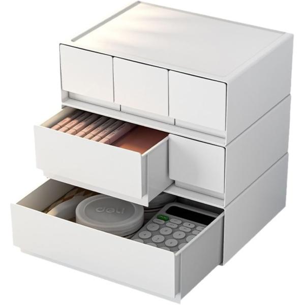 バリエーションコード : 2B90YWP9L1「デスク収納ボックス　小物整理に最適」 デスク周りの小物や文房具をすっきり整理できる収納ボックスです。コンパクトサイズで、どんな場所にもフィットします。文房具や化粧品などを用途に合わせて簡単に整...