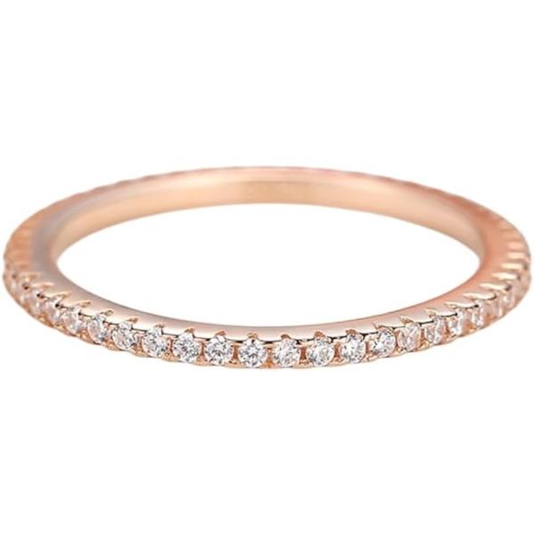 バリエーションコード : 2BUFH9F8NF「素材」 アレルギー対応＊x。 真鍮 シルバーコーティング キュービックジルコニア「サイズ」 日本サイズ 9号/12号/14号 相当 リング幅 1.5mm「カラー」 ゴールド/シルバー/ピンクゴ...