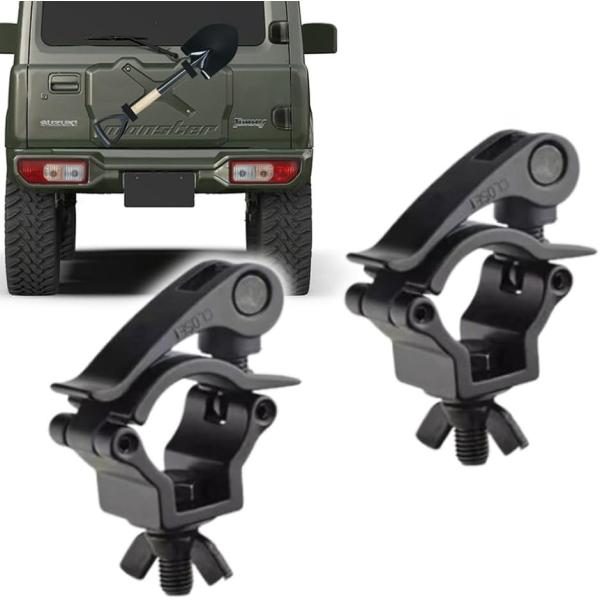 バリエーションコード : 2BUY5SWP08「強力固定で走行中も安心」 頑丈なクランプ構造とステンレス素材を採用し、走行中の振動や衝撃でもスコップをしっかり固定。アウトドアや作業現場での使用時も安定感抜群で、安全かつ快適に走行できます。「...