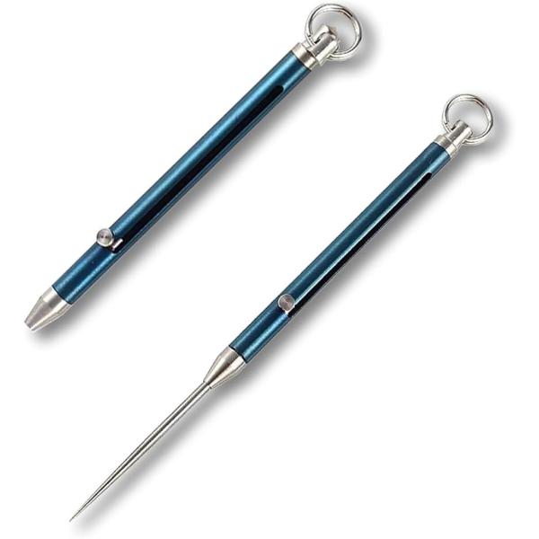 バリエーションコード : 2BUYWU0GNI「安心安全なフィッシュピック」釣った魚を素早く締めるフィッシュピック。ワンタッチで針を出し入れでき、持ち運びにも安心。リールでベルトに装着すれば、すぐに使えてとっても便利です。「片手でらくらく収...