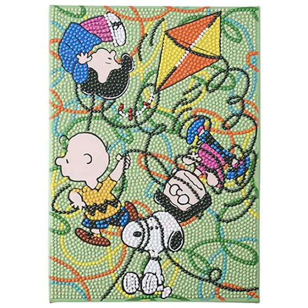 ノリ付きのキャンバスに専用ビーズを貼って仕上げるアートです。 色とりどりのビーズを並べて貼ることで様々な絵を表現できます。このために作られた専用の使いやすい道具でサクサク作業が進められます。キャンバスは木製の枠つきなので、作業がしやすく、仕...