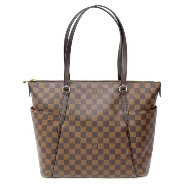【ブランド名】: ルイ・ヴィトン LOUISVUITTON　【商品名】: トータリーMM/N41281　【サイズ】: W:32.5cm*H:29cm*D:17cm　【付属品】: 保存袋（汚れ有）　【ランク】: 中古A＋ランク/金具の変色など...