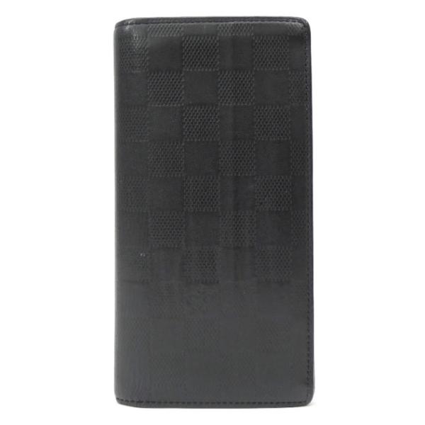【ブランド名】: ルイ・ヴィトン LOUISVUITTON　【商品名】: ポルトフォイユ ブラザ/N63010　【サイズ】: W:10cm*H:19cm　【カラー】: オニキス　【付属品】: 本体のみ（付属品はありません）　【ランク】: 中...