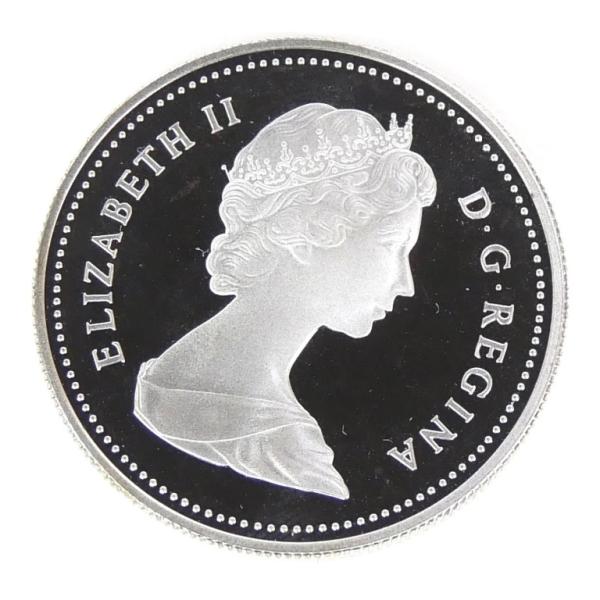 【商品名】: カナダ トロント市制150周年記念銀貨 1ドル銀貨 シルバーコイン カヌーの先住民とトロント市景観 　【サイズ】: /直径:36mm 重さ:23.6ｇ　【付属品】: 本体のみ（付属品はありません）　【ランク】: 中古A〜Bラン...