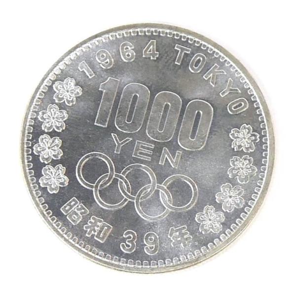 【商品名】: 昭和39年 東京オリンピック 1000円銀貨 TOKYO 並品 記念貨幣 記念硬貨 記念銀貨 1964年　【サイズ】: /直径:35mm 重さ:20ｇ　【付属品】: 本体のみ（付属品はありません）　【ランク】: 中古A〜Bラン...