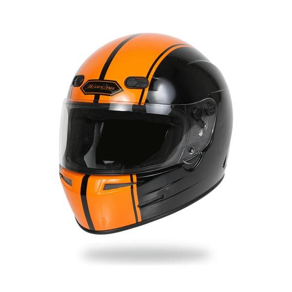 OUTLET商品です。【商品名】XXR【カラー】GT-5 BLACK×ORANGE GLOSS【商品説明】ノスタルジックレーシングフルフェイスXXR。クラシックなシェルを採用しつつも”Nostalgic racing”と呼ぶべく当時のrac...