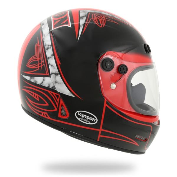 OUTLET商品です。【商品名】XXR【カラー】HVXXR-01/GROSS【商品説明】米国VANSON（バンソン）とのコラボレーションモデル。ノスタルジックレーシングフルフェイスXXR。クラシックなシェルを採用しつつも”Nostalgic...
