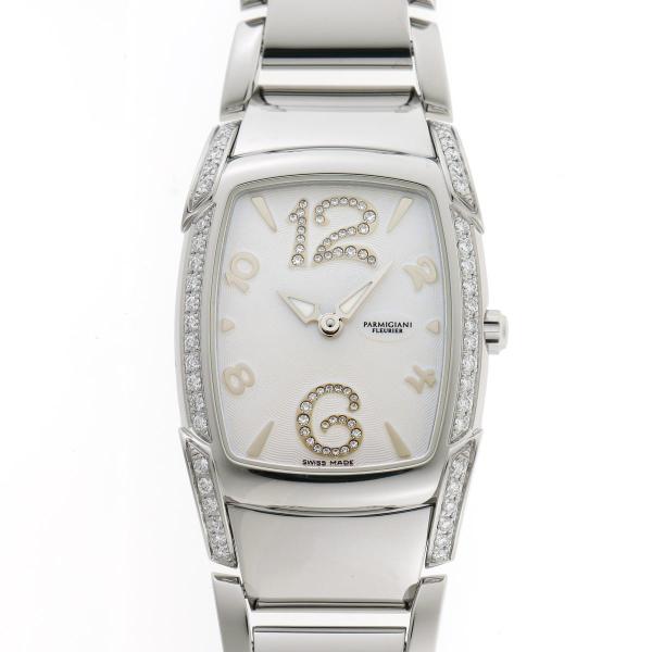[商品コード] 2310242[ブランド名] PARMIGIANI FLEURIER / パルミジャーニフルリエ[商品名] カルパ  ピッコラ ダイヤ クォーツ[型番] -[性別] レディース[程度] 中古程度A[カラー] アイボリー文字盤...