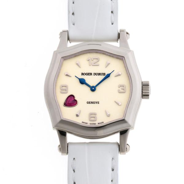 [商品コード] 2410130[ブランド名] ROGER DUBUIS / ロジェデュブイ[商品名] レディ シンパシー 手巻 Cal.RD18[型番] S27[性別] レディース[程度] 中古程度A+[カラー] シルバー文字盤[素材] 7...