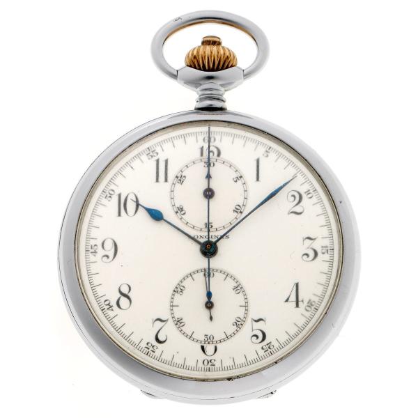 [商品コード] 2410296[ブランド名] LONGINES / ロンジン[商品名] ポケットウォッチ ストップウォッチ 手巻 Cal.19.73N[型番] -[性別] ユニセックス[程度] アンティーク[カラー] ホワイト文字盤[素材]...