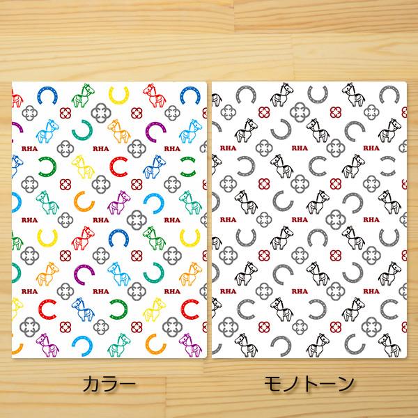 【お求めやすくなりました】引退馬協会のキャラクター「グラちゃん」と、蹄鉄を組み合わせたモノグラムがおしゃれで可愛いA5クリアファイルです。お手軽に使いやすい小さめサイズ。ちょっとした書類を入れるのにとても便利です。カラーとモノトーンの２枚セ...