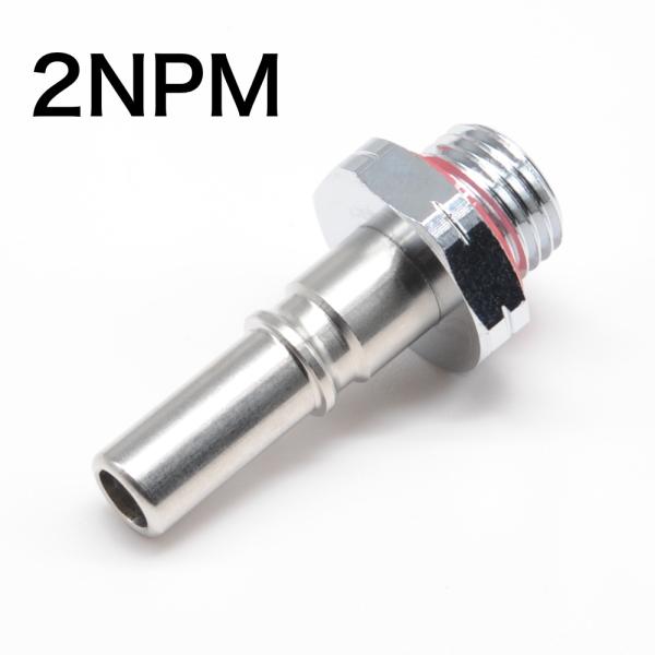 ホース屋オリジナル商品の、家庭用洗浄機用ホースのワンタッチ接続Ｎカプラ、エアコン洗浄ホースやノズルの接続に使用しているカプラです。取り付けネジはG1/4オスネジです。※洗太郎には接続ができないカプラです。