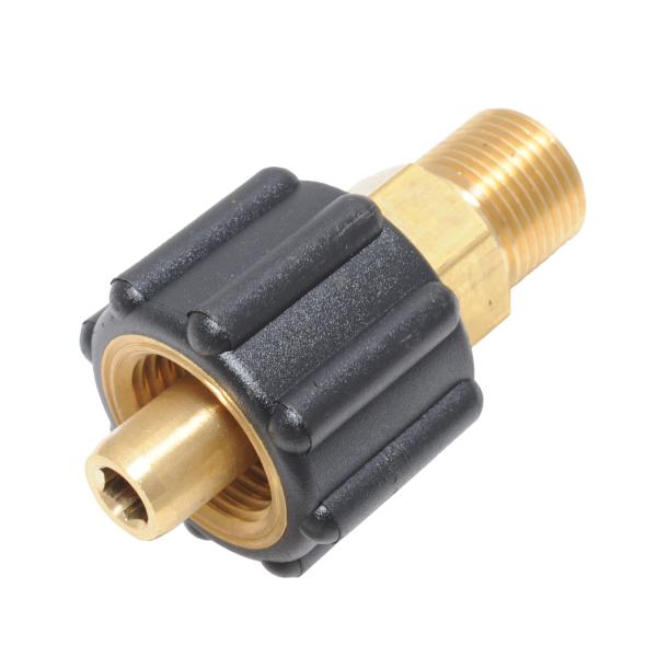 蔵王タイプカプラメス（めねじ）　蔵王産業、スーパー工業、ホンダ等で使用されています。G1/2めねじ、軸芯外径11ミリ洗浄ガンとホースを接続する為、ガンにも取付け可能です。洗浄ガンMV925シリーズ、MV2005、RL56など、Rc3/8に取...