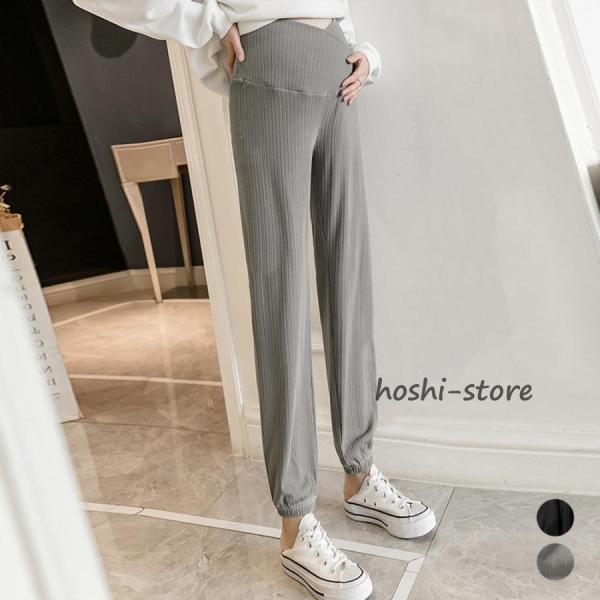 素材：ポリエステル87%+ポリウレタン13%カラー：ブラック/グレージュサイズ：M/L/XL[M]着丈:約91cm 股下:約60cm ウエスト(ゴムアジャスター付き):約64-125cm ヒップ:約95-150cm もも周り:約50-85c...