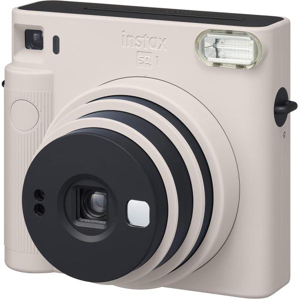 FUJIFILM インスタントカメラ チェキスクエア instax SQUARE SQ1 チョークホワイト INS SQ 1 WHITE 新品 在庫有り 冨士フイルム チェキ ギフト プレゼント 贈り物