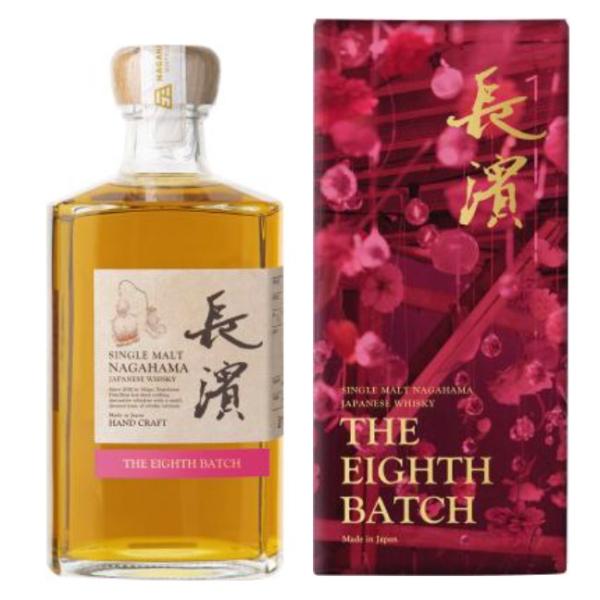 長濱 ながはま THE EIGHTH BATCH ザ エイト バッチ 500ml 長濱蒸留所 シングルモルト ジャパニーズウイスキー 長濱浪漫ビール 滋賀県 長浜市 箱付き 贈り物 ギフト プレゼント お土産 手土産 長濱蒸溜所 第8弾 シ...