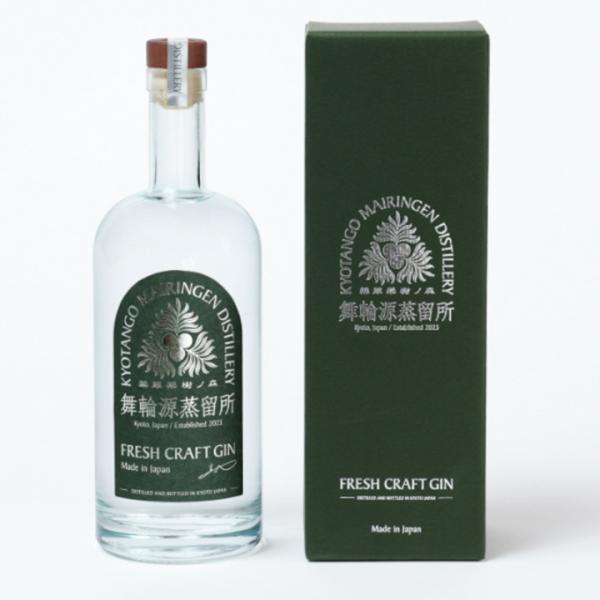 舞輪源蒸留所 舞輪源 フレッシュ クラフトジン 700ml 箱付き Mairingen Fresh Craft Gin 47度 京丹後 京都 丹後半島 国産ジン クラフトジン 贈り物 ギフト プレゼント お土産 手土産 贈答 お取り寄せ 人...