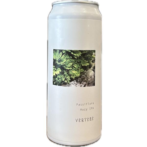 VERTERE バテレ Passiflora Hazy IPA パッシフローラ ヘイジーIPA 500ml 要冷蔵 クール便 国産ビール 東京 西多摩 奥多摩 クラフトビール 贈り物 ギフト プレゼント お土産 手土産 ロング缶ビール 缶ビ...
