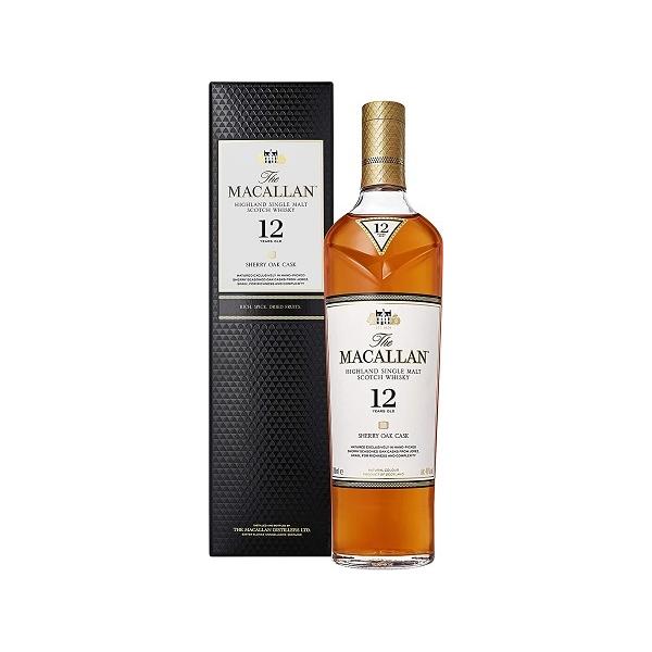 ザ・マッカラン 12年  シェリーオーク 700ml 箱付き  シングルモルトウイスキー イギリス スコットランド The Macallan ギフト プレゼント 贈り物 SUNTORY サントリー シングルモルトのロールスロイス スコッチウ...