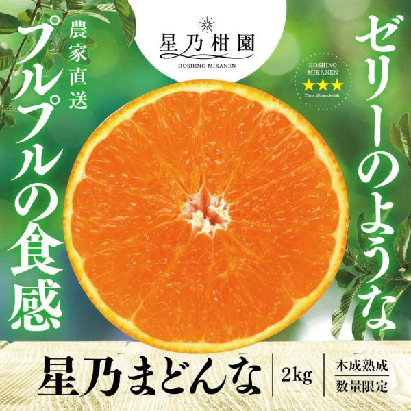 【発売日：2025年11月28日】■愛媛県産 星乃まどんな■2kg[キーワード]みかん 蜜柑 ミカン 国産 愛媛県産