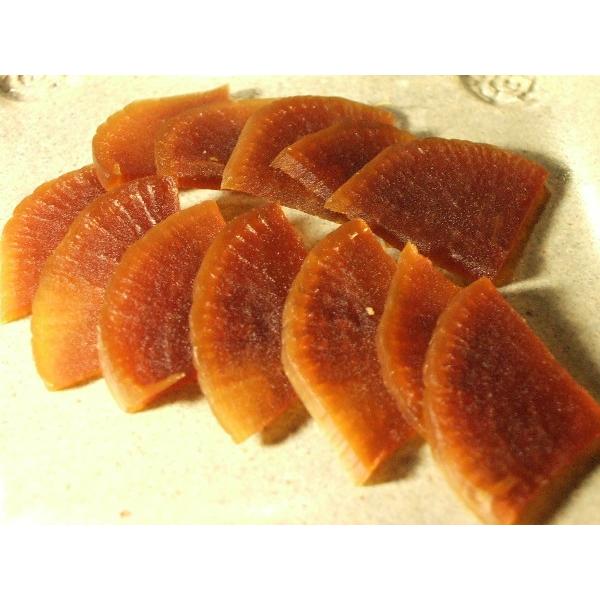 化学農薬不使用の契約栽培の大根を当店の味噌に、漬け替えしながら１年以上漬け込んだ、昔ながらのべっこう色のしょっぱい味噌漬けです。 【大根の味噌漬け/ダイコン/大根/だいこん/こだわり/手造り/手作り/通販】