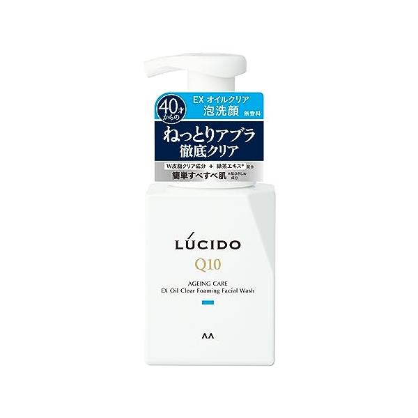 ホワイト/-/-・パッケージ個数:1・年齢とともに気になるねっとりアブラを徹底洗浄する泡洗顔・キメ細かな濃密泡で毛穴の奥からアブラを吸着除去・W皮脂クリア成分(*1)＋緑茶エキス(*3)配合で簡単すべすべ肌へ・無香料・無着色・パラベンフリー...