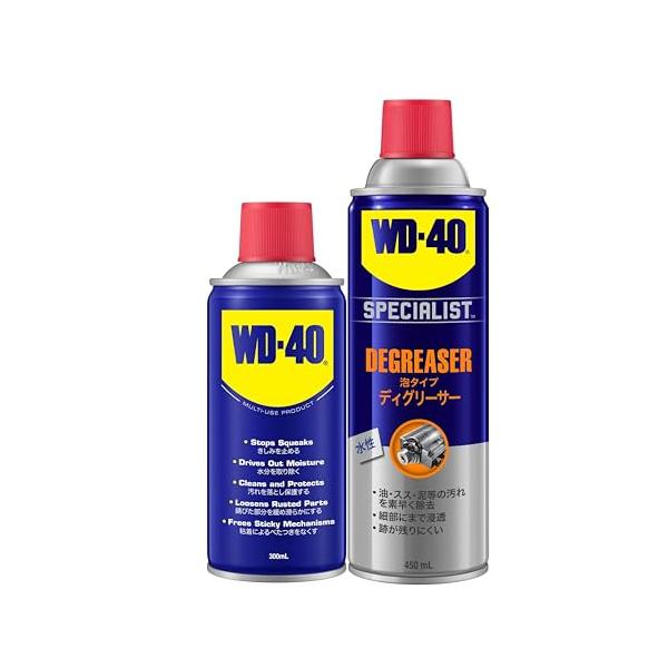 ブルー/-/W6073・パッケージ個数:1・WD-40 MUP 300mlとディグリーサー泡タイプの2本セットです。・詳しくは商品名上部のWD-40ストアを表示から・材質：防錆剤・洗浄剤・ブランド：WD-40・パッケージ情報：カン