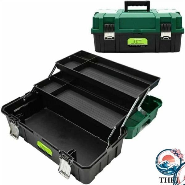 ツールボックス大容量 工具箱 3 段 工具箱 おしゃれ 大型 手提式 道具箱 折り畳み式