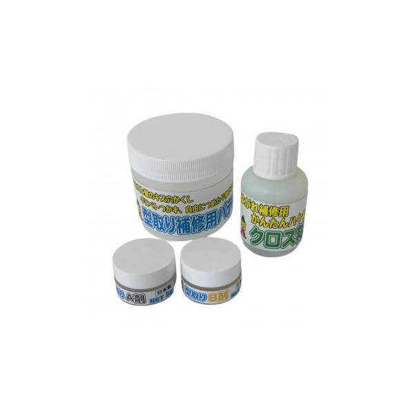 カベ紙のキズ補修はもちろん、模様まで復元!かべがみ 壁紙 クロス補修セット 4960077210220 補修材 接着 補修用品