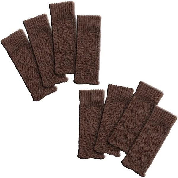 お家の椅子に付けるだけ！フローリングや畳のキズを防止します脱げにくい チェアソックス　チェック　コジット　フローリング キズ対策　床の傷 対策　フロアーガード　フローリング 防音