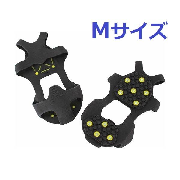 いつもの靴が、雪道仕様に!！靴の上から装着するだけ。スパイク一体型でガッチリ路面をキャッチ。 よく伸びる素材だから、どんな靴にも簡単に装着できます。スノー滑らナイゼン オールスパイク M コジット 凍結 滑り止め 滑らない 雪スパイク 安心...