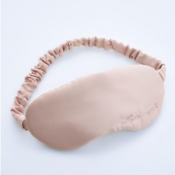 シルク100％で覆って目元をやさしく守る！シルクシャイニーナイトアイマスク コジット アイマスク シルク 集中ケア アイケア 目 目元 就寝時 睡眠 安眠 ナイトケア 目の疲れに シルク100％ 目元 遮光 保湿 BEAUTY ピンク リラ...