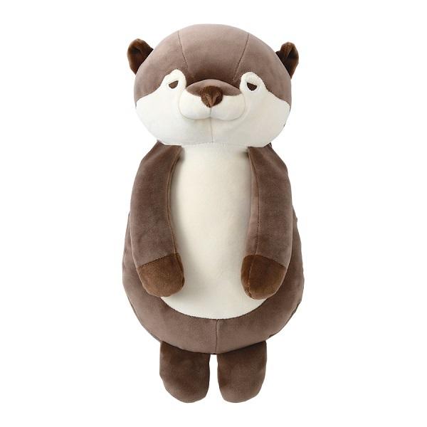 椅子に引っ掛けておくだけで、背中のツボを押してくれる便利なクッション☆お腹のボールが背中をぐりぐりほぐします♪リラワーク 背中ツボ押しクッション ウータン 87017-35 りぶはあと 正規品 ツボ押し ツボ リラックス 肩こり カワウソ ...