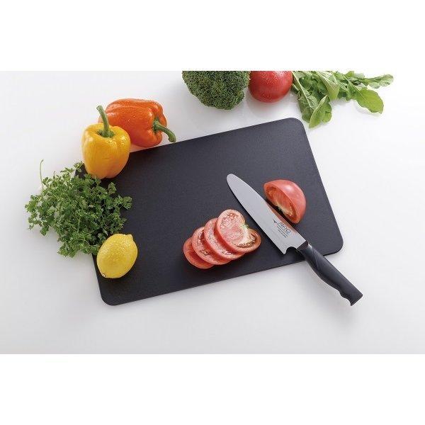 最高級素材の抗菌まな板が登場！ 特殊エストラマー素材は雑菌が増えにくい！さらに、厳しい基準のSIAAクリアの完璧な抗菌仕様。最高級 エラストマー まな板 ブラック 370x240x4mm MAC マック カッティングボード まな板 抗菌 S...