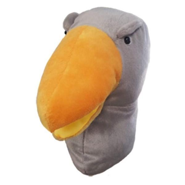 手首までスッポリ入るハシビロコウのハンドパペットです♪シャカシャカ&amp;キュッキュの音が鳴ります。 おもちゃ 玩具 トレーニング 犬 ドッグ いぬ 猫 ネコ ねこ ぬいぐるみ ハンドパペット 音 鳴る ペット 遊び プレゼント ギフト ...