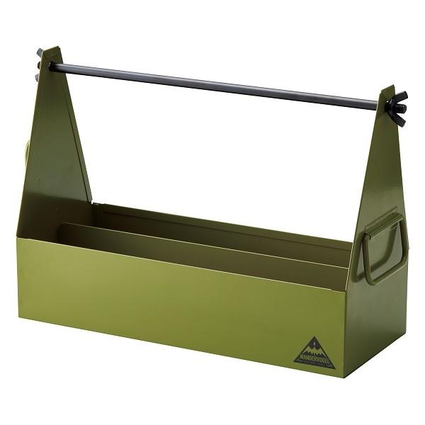 ツールボックスとしても使える！スパイス 調味料 キッチンペーパー ホルダー キッチン 台所 収納 整理 ツールボックス ペグケース アウトドア お出かけ レジャー 持ち運べる オシャレ インダストリアル シンプル スチール