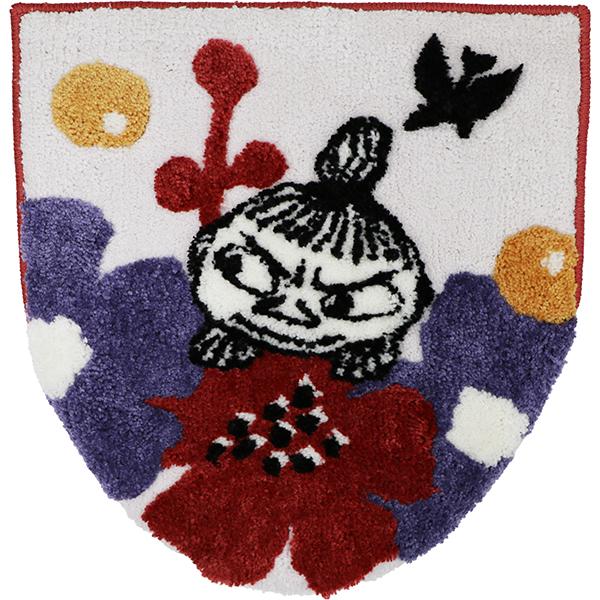 リトルミイの可愛らしいふわふわのフタカバー。ペルホネン 兼用フタカバー リトルミイ ヨコズナクリエーション トイレマット 足元マット ムーミン 北欧 おしゃれ かわいい デザイン 綿 コットン 吸水性 速乾性 滑り止め 丸洗い 洗濯機OK ...