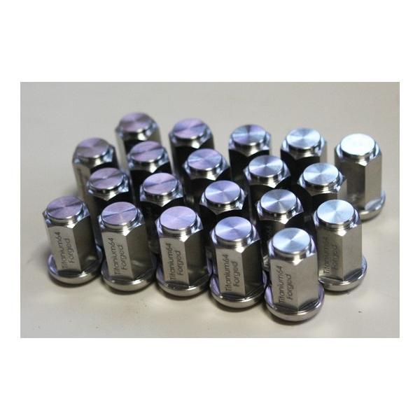 Titanium64 チタンホイールナット 空冷ポルシェ930ターボ/911カレラ/964/993 :64P-NUT:ROUND STAR ...