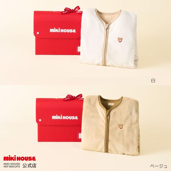 ミキハウスのギフトセット。人気のマイクロファーシリーズのスリーパーのギフトセットです。よく動く元気な赤ちゃんの寝冷え対策やおうちの中での体温調節としてもおすすめのアイテムです。前あきファスナーで着脱も簡単◎やわらかくなめらかで、毛皮のような...