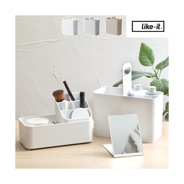 使いやすさにこだわったメイクツール収納ボックス毎日のメイクに必要な道具をスマートに収納出来るアイテムです。立てて収納することで、見分けやすく、出し入れもスムーズ。持ち運びがしやすいようにハンドルも付いています。仕切りを取り外して中を洗うこと...