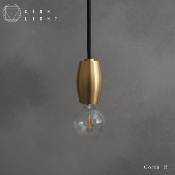 素材：真鍮size：Φ40×H63(mm)重量：345g(本体のみ。電球含まず)備考：E17 60Wまで LED電球対応（白熱球使用不可）LED10W電球付属※付属電球は調光器には対応しておりません。調光器をご利用の場合は、別途調光器対応の...