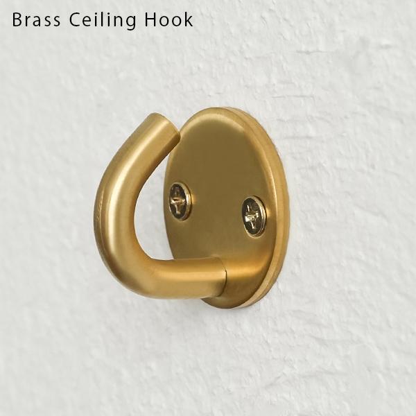 [SPEC]サイズ/約w35×d27×h35mm取り付け部分の丸型台座サイズ:直径35mm素材/真鍮重量/約40g※真鍮メッキネジ付き試験環境:付属の取付用ビスで木下地に固定し、先端に荷重をかけ、支え棒又は取付けビスが浮くまでを計測した値で...