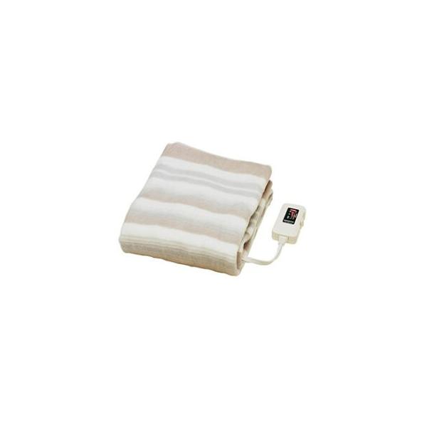 【爆買】椙山紡織　電気敷き毛布品番：NA-023Sサイズ：約140×80cm材質：アクリル30％、ポリエステル70％ 消費電力：55W機能：室温センサー、ダニ退治、頭寒足熱配線、ウォッシャブル JAN:4582214082189