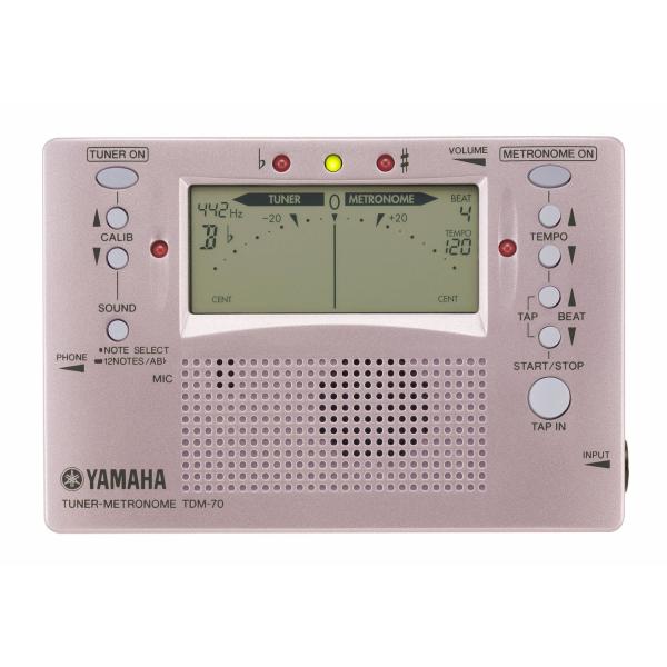 １枚目の商品画像はサンプル画像です。実際に届く商品と異なりますので、2枚目以降の画像が現品画像でございますのでご覧ください。（2枚目以降の画像がない商品もございます）YAMAHA TDM-70PG チューナー&amp;メトロノーム 商品説明...