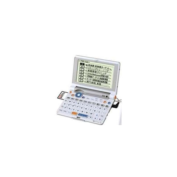 表示可能字数：26X17 / バックライト：非対応 / キー配列：QWERTY辞書：国,漢,古,英和,和英,英英 / その他辞書：教育,学習,トラベル / 収録辞書数：37 / 音声発音：ネイティブ拡張：SD / 内蔵メモリ容量：0MB /...