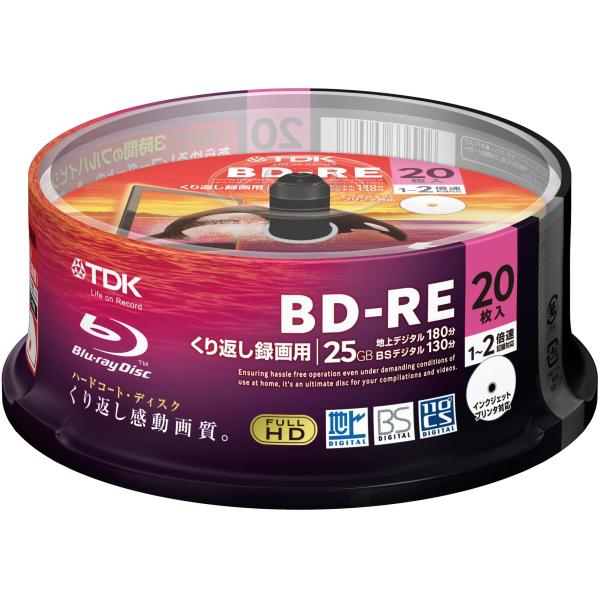 １枚目の商品画像はサンプル画像です。実際に届く商品と異なりますので、2枚目以降の画像が現品画像でございますのでご覧ください。（2枚目以降の画像がない商品もございます）規格:-RE / 容量(GB):25種類:AV用 / 記録面:片面1層 /...