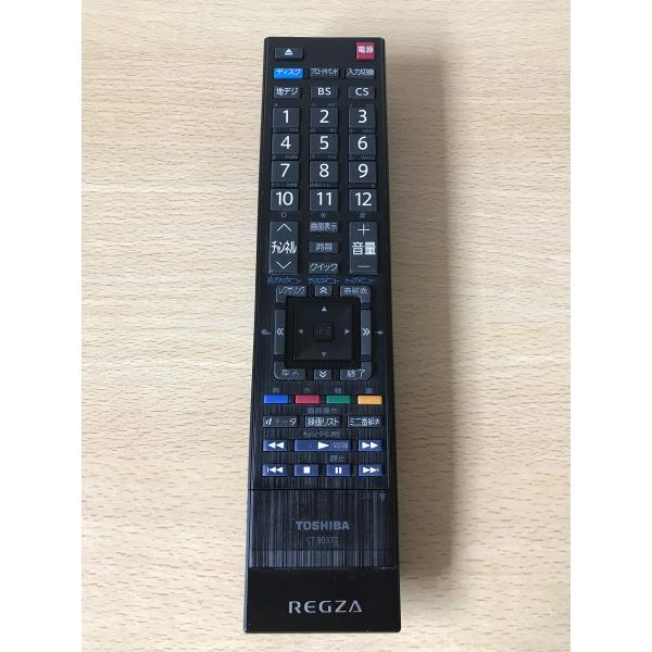 １枚目の商品画像はサンプル画像です。実際に届く商品と異なりますので、2枚目以降の画像が現品画像でございますのでご覧ください。（2枚目以降の画像がない商品もございます）東芝 テレビリモコン