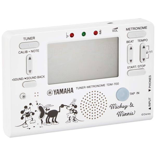 １枚目の商品画像はサンプル画像です。実際に届く商品と異なりますので、2枚目以降の画像が現品画像でございますのでご覧ください。（2枚目以降の画像がない商品もございます）ヤマハ チューナーメトロノームTDM-700 ディズニーバージョンチューナ...